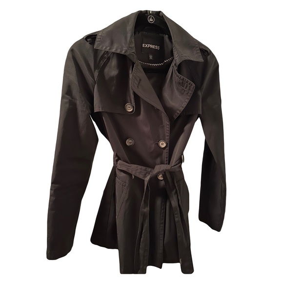 Express | Jackets & Coats | Express Black Coat | Poshmark